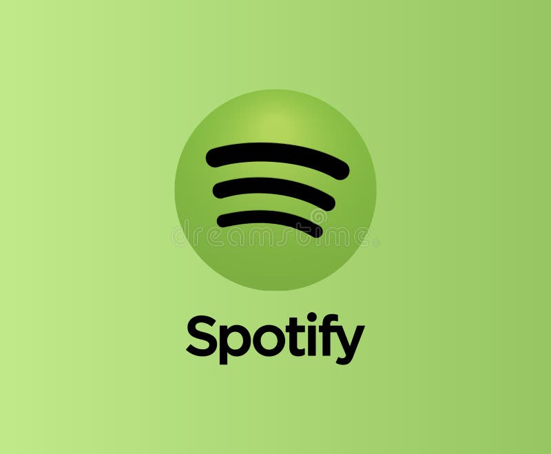 Spotify Icon Vector From Social Media Logos Concept. Thin Line ...