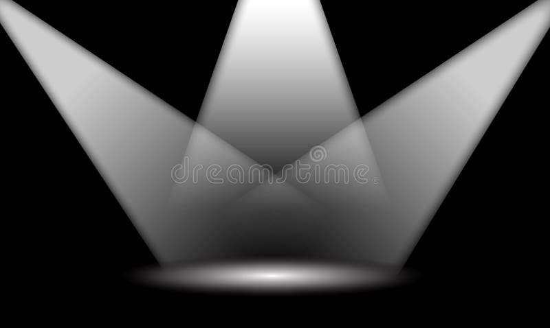 Spotlight stock vector. Illustration of lights, graphics - 16246554