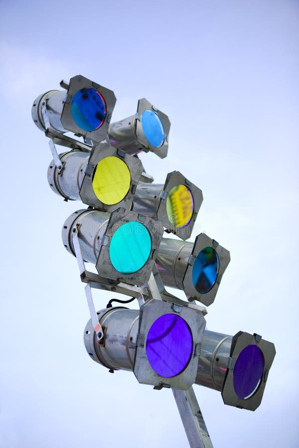 Spotlight stock image. Image of colorful, technology - 24354539