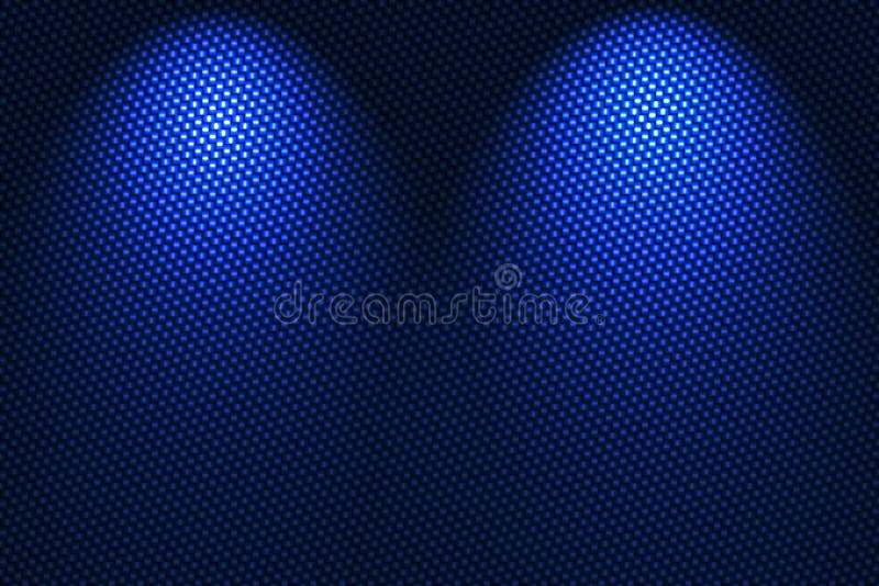 Blue Carbon Fiber Hexagon Pattern. Stock Illustration - Illustration of ...