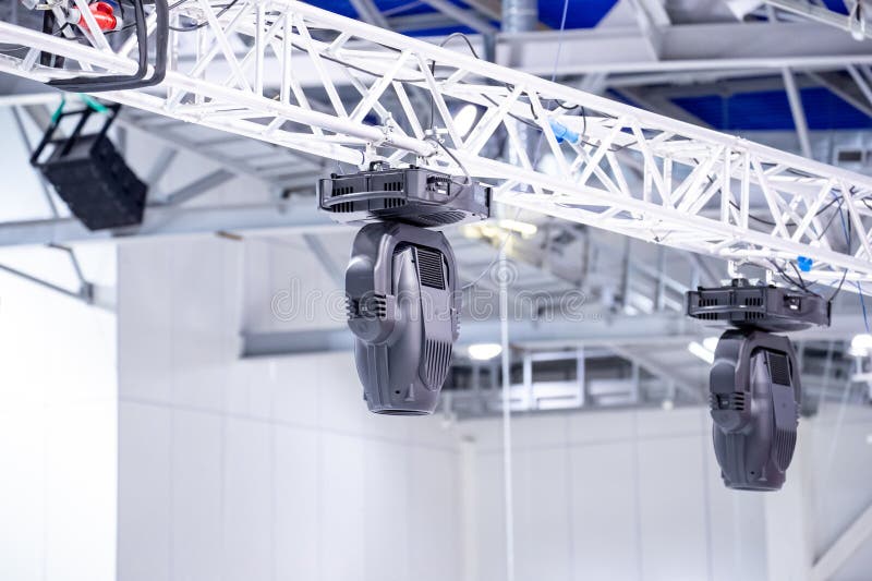 Spotlight Designed by Lighting Engineer, Projection Lamp Stock Image ...