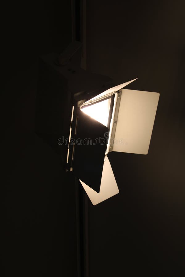 Spotlight with Directional Light Stock Image - Image of directional ...