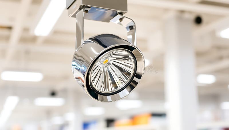 Spotlight Fixture on Ceiling, Modern Lighting and Interior Design ...