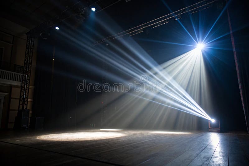Spotlight with Glow Isolated Effect on Transparent Background Stock ...
