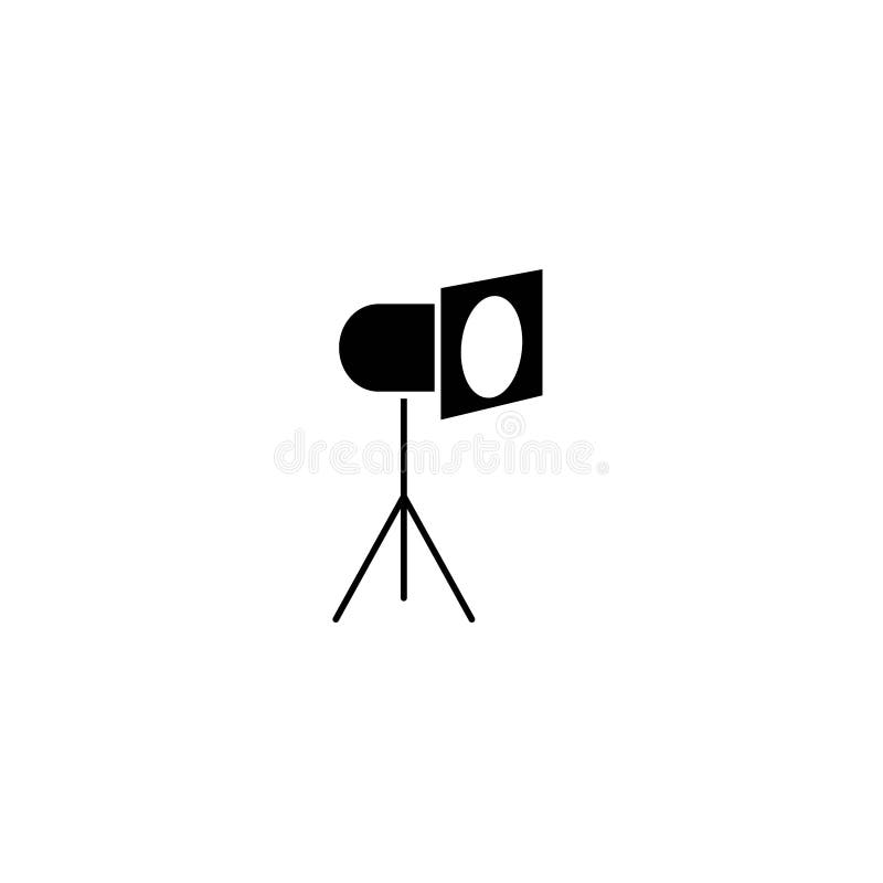 Spotlight Icon, Symbol Design Template Stock Vector - Illustration of ...