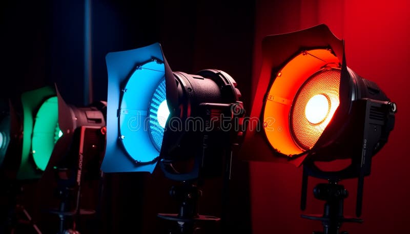 Spotlight Illuminates Stage, Shining on Performing Arts Event Generated ...