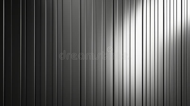 A Spotlight Illuminates a Textured, Vertical Striped Wall, Creating a ...