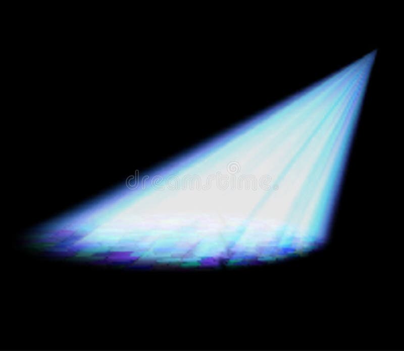 Spotlight Isolated . Scene Illumination Stock Illustration ...