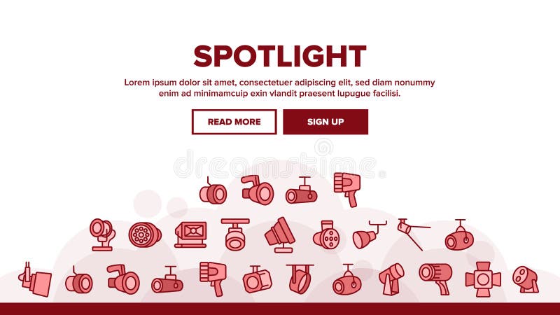 Spotlight Header Stock Illustrations – 1,474 Spotlight Header Stock ...