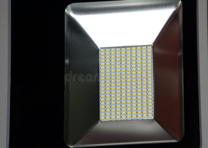 Spotlight with Lots of Tiny LEDs Stock Image - Image of bright, lamps ...