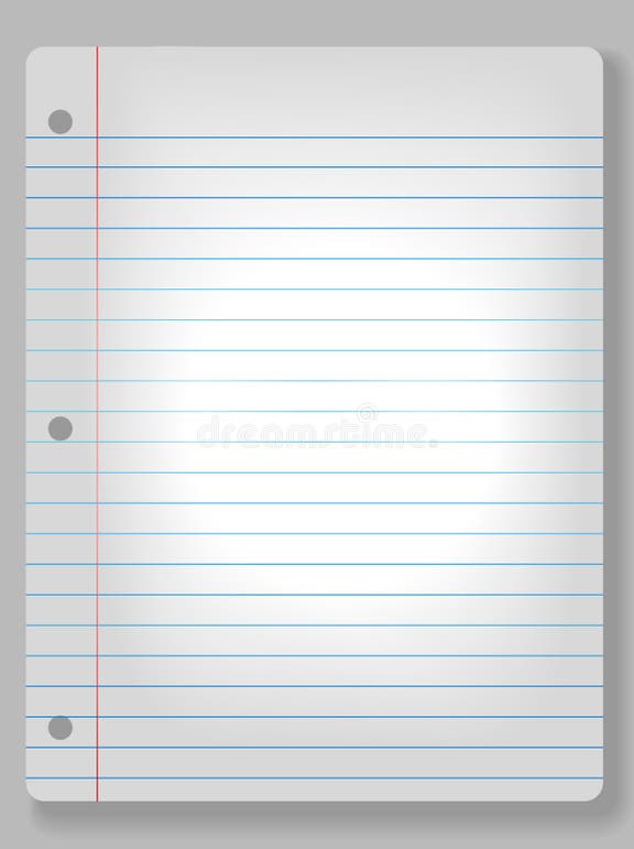 Lined Writing Paper Background Stock Illustrations – 3,495 Lined ...