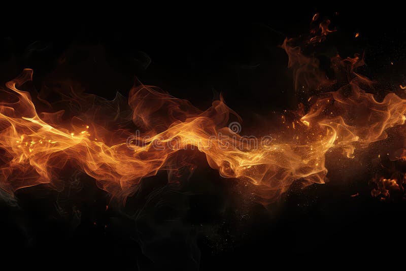 Spotlight and Particle Overlays Create Smoke and Ember Textures Stock ...