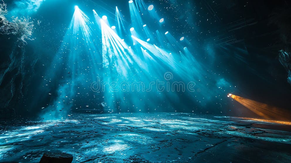 Spotlight stock illustration. Illustration of illuminating - 302518306