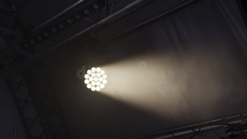 A Spotlight that Powerfully Illuminates the Stage, Creating a Stunning ...