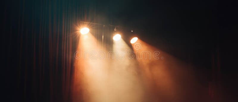 Spotlight Reveals Intricate Details in Dimly Lit Setting Stock Image ...