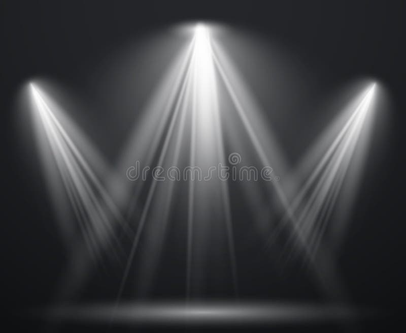 Light Effect. Magic Glowing Stardust, White Transparent Sparkles Stock ...