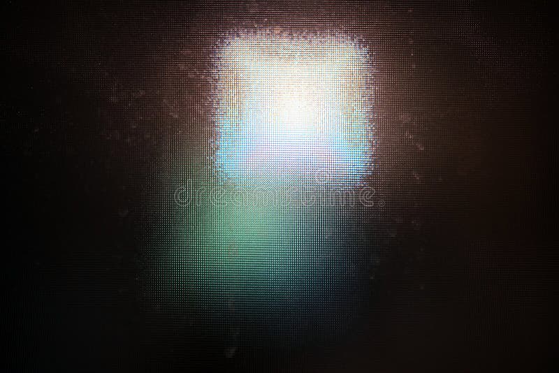 Spotlight Shine through Frosted Glass Background. Stock Image - Image ...
