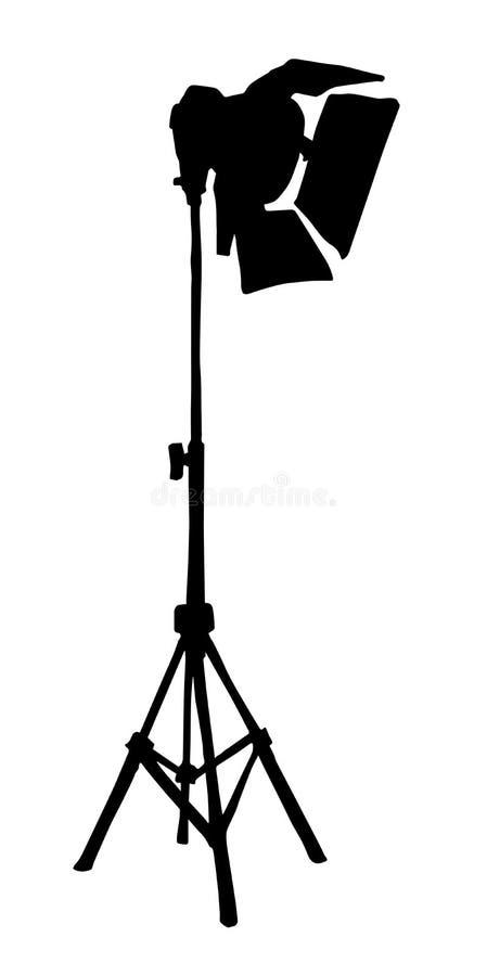 Film Light Stand Line Drawing Stock Illustrations – 34 Film Light Stand ...