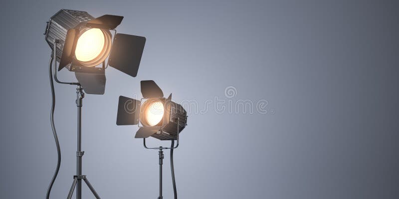 Spotlight Studio Lighting Equipment for Photography or Videography on ...