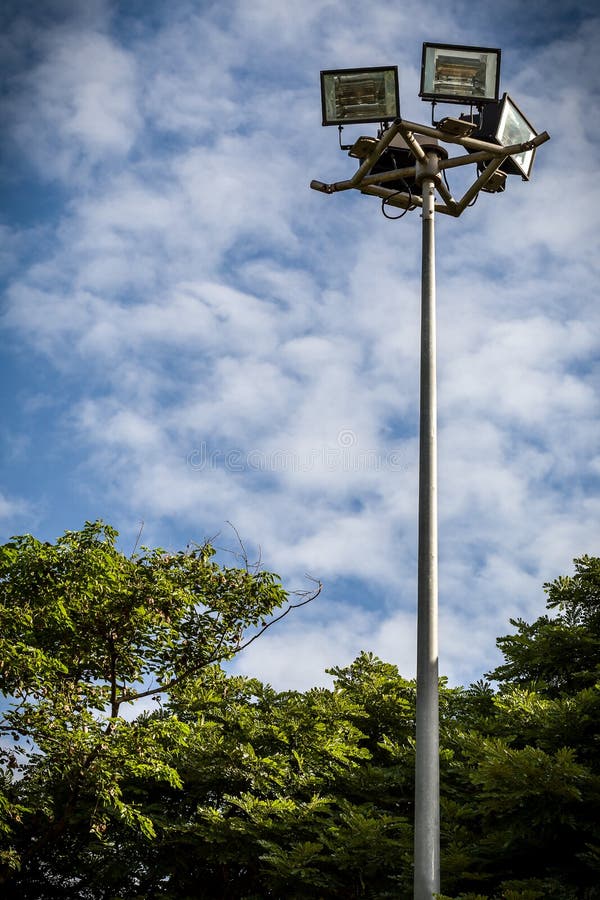 Spotlight Tower with Sky / Spotlight Tower / Spotlight Tower with Blue ...