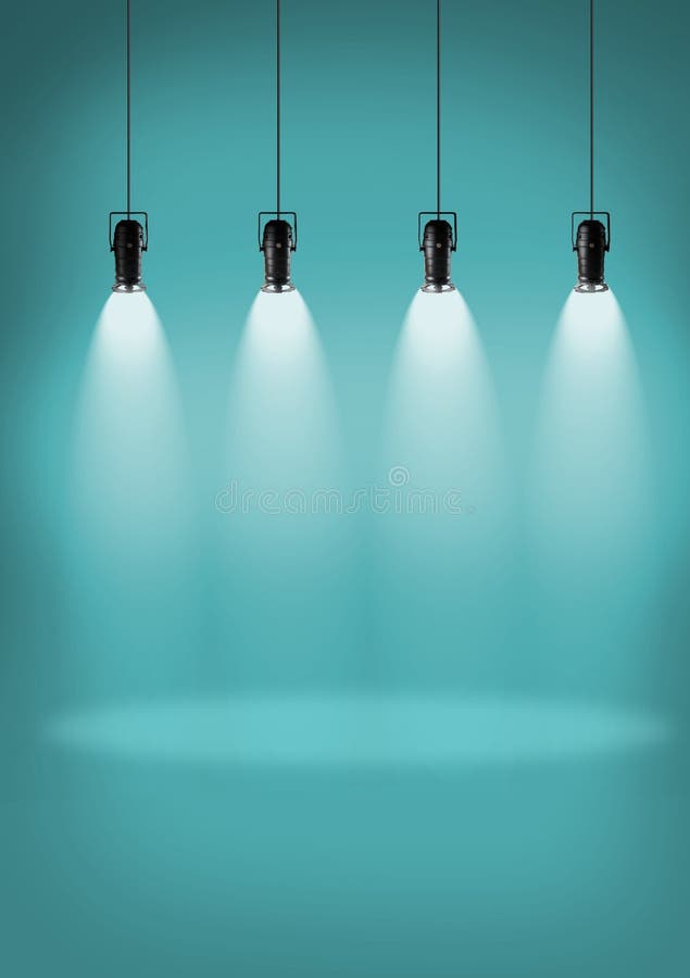 Stage Spotlight Shining Down Ceiling Stock Photos - Free & Royalty-Free ...