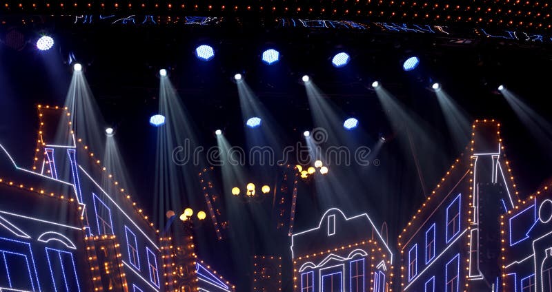 Spotlights stock image. Image of illuminate, celebrations - 40174121