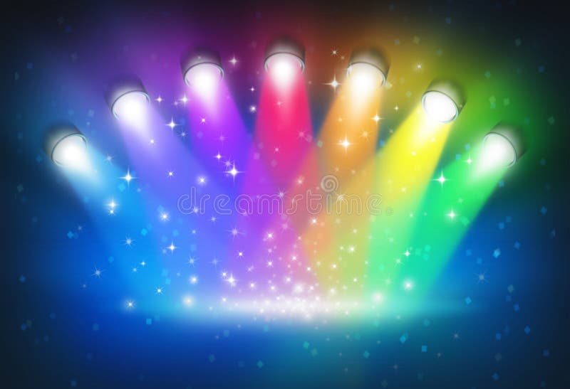 18+ Rainbow stage background Free Stock Photos - StockFreeImages