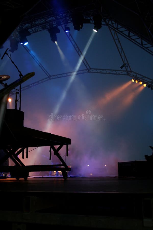 Spotlight beam stock photo. Image of spotlight, night - 2805762