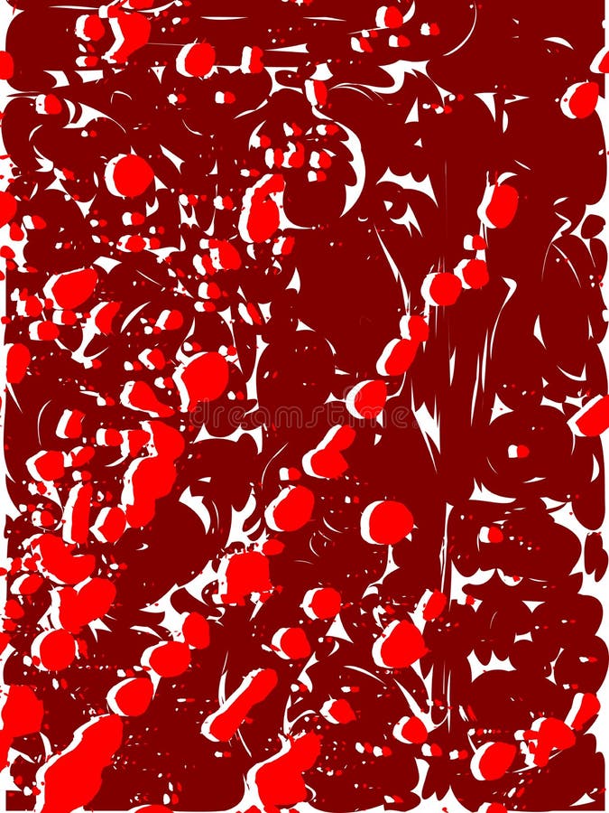 Spots of Blood on Dark Red Background Stock Vector - Illustration of ...