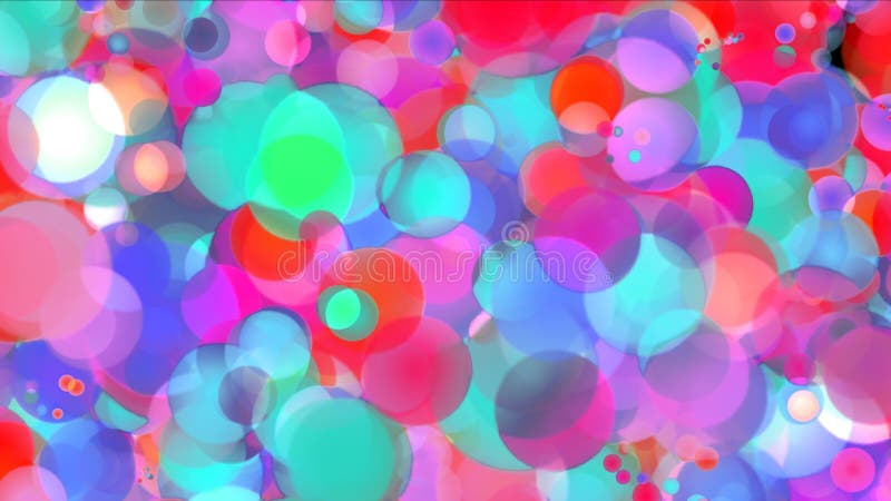 Spots Bokeh Color Abstract Background Stock Illustration - Illustration ...