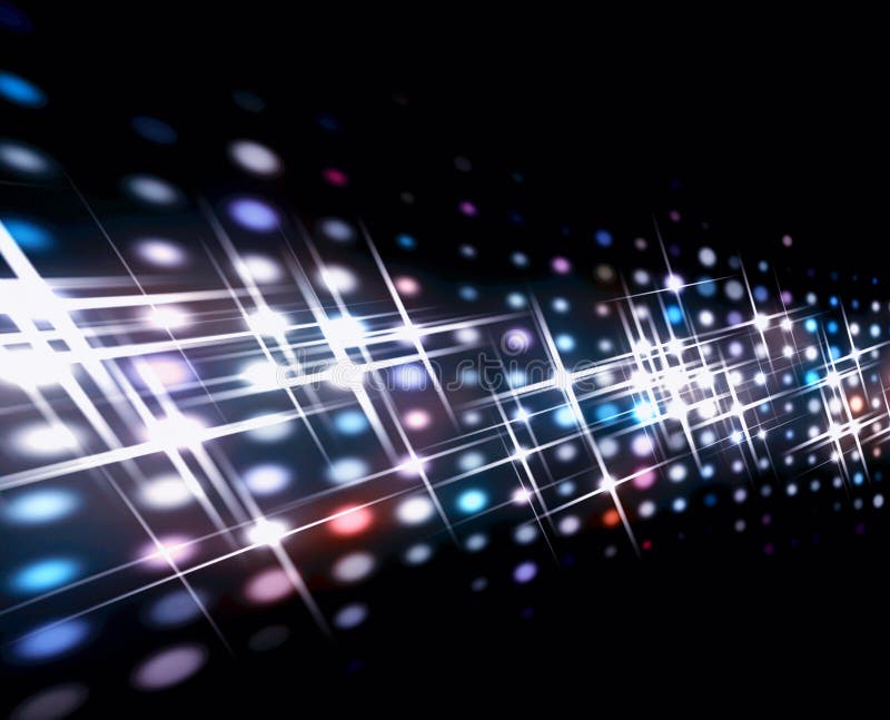 Spots of light stock photo. Image of glitter, dark, illuminated - 67339390