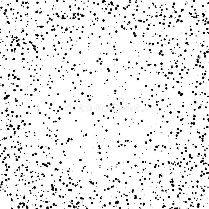 Spots of Paint on a White Background, Splattered Blots Stock Vector ...