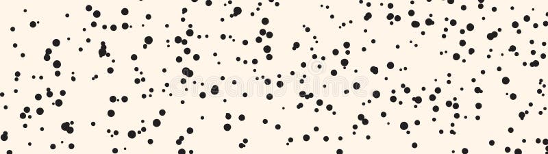 Spots Pattern on Nude Background. Horizontal Panoramic Banner Template ...