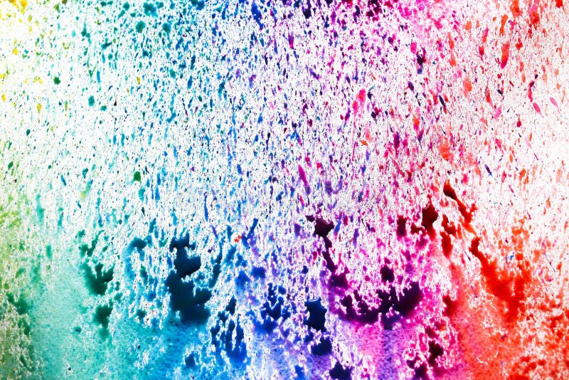 Multicolored Spray. Texture, Background. Watercolor Paints. Spray Stock ...