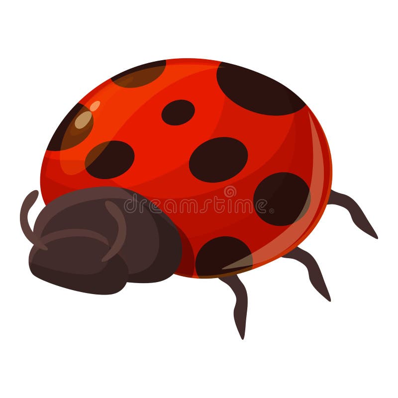 Red Spotted Ladybug Cartoon Character Stock Illustrations 138 Red
