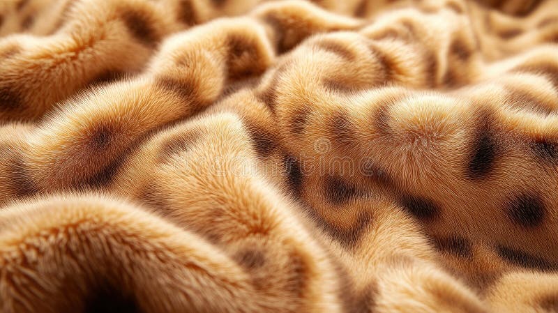 Spotted Fur Texture Abstract Detailed Material Stock Illustration ...