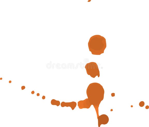 Spotted Ink Drop Pattern with Diagonal Curve. Stock Illustration ...