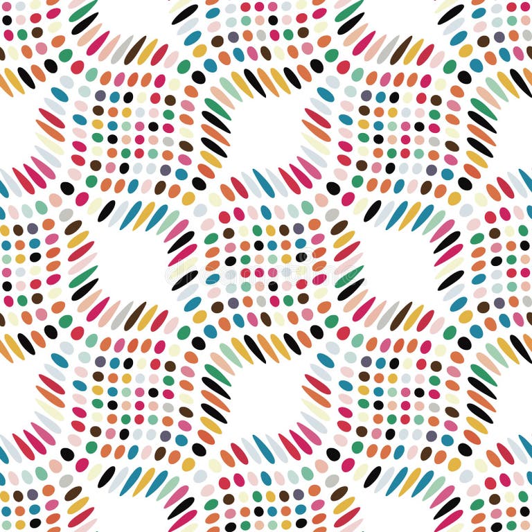 Spotted pattern stock vector. Illustration of abstract - 43247323