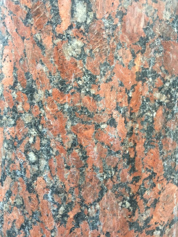 Spotted Red Granite Stone Background. Stock Photo - Image of grunge ...