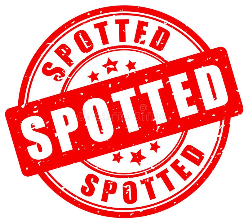 Spotted Rubber Grunge Stamp Stock Vector - Illustration of symbol ...