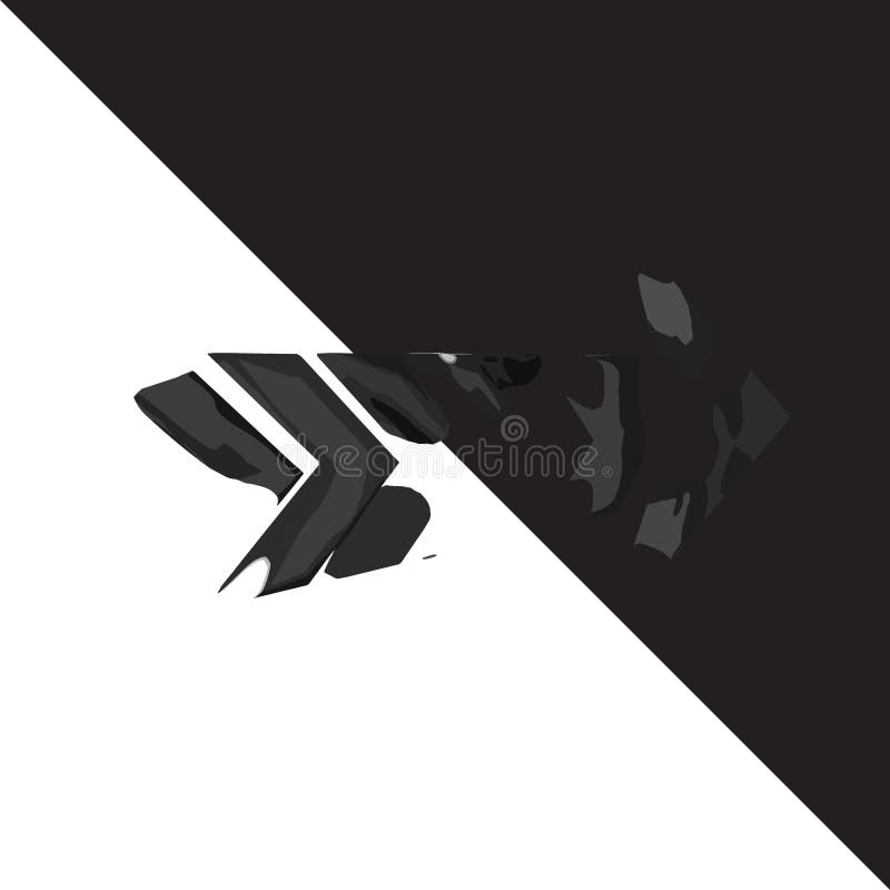 Spotted 3d Symbol with a Transparent Background Stock Vector ...