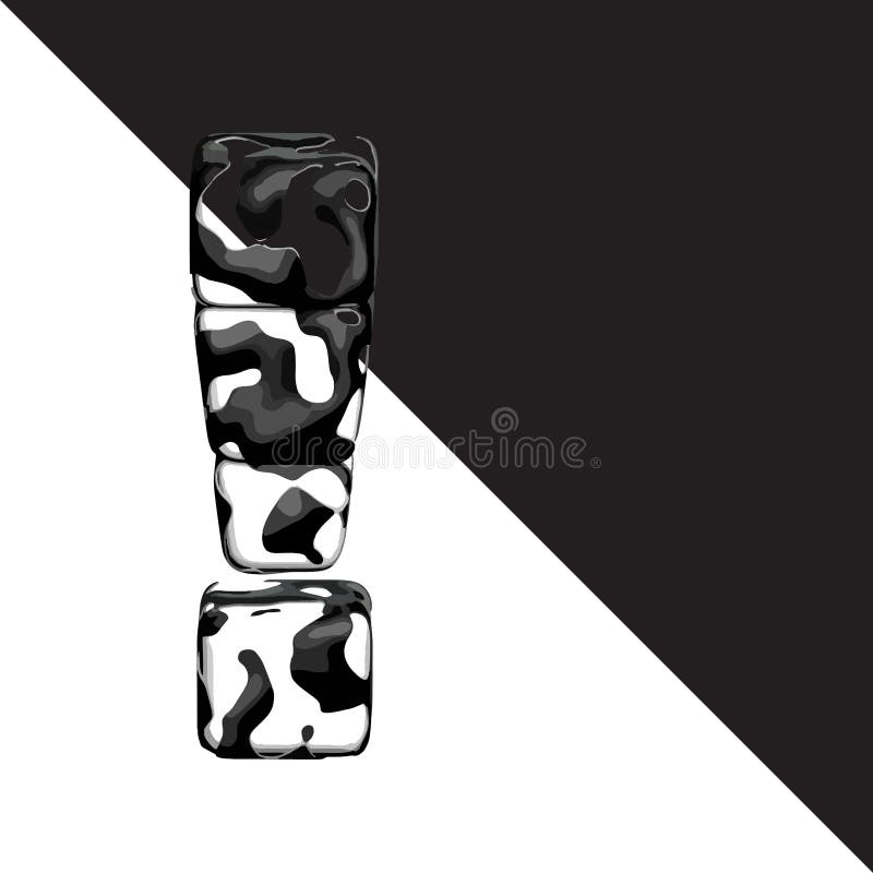 Spotted 3d Symbol with a Transparent Background. Number 2 Stock Vector ...