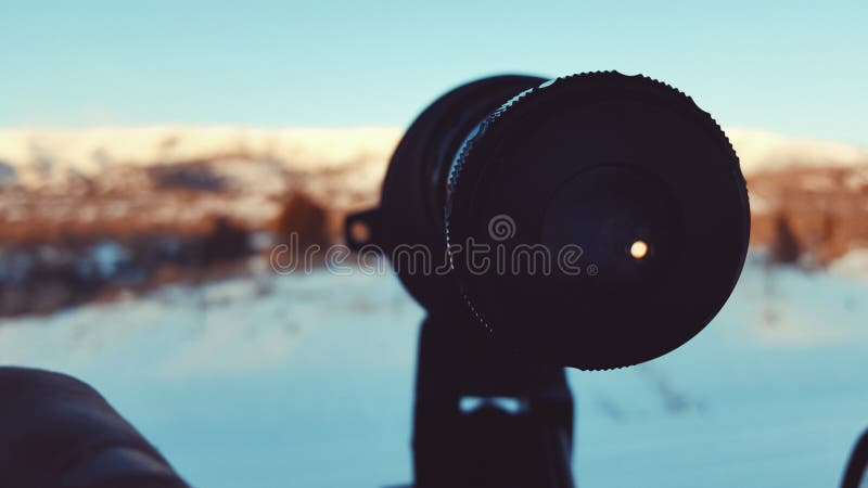 Spotting Scope stock image. Image of close, scope, micro - 66632603