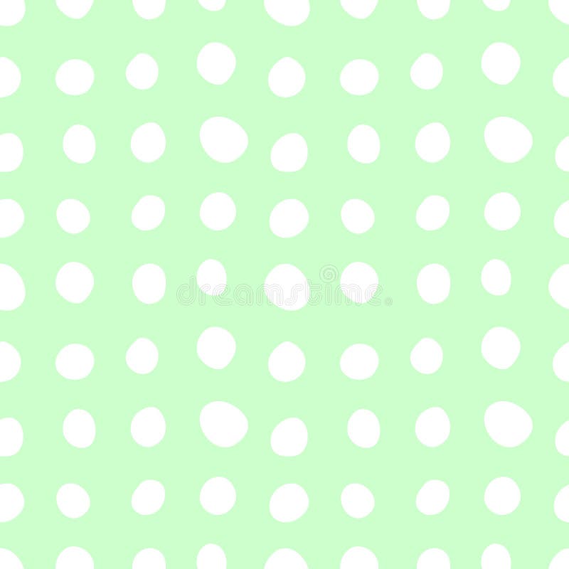 Spotty Abstract Vector Seamless Pattern. Polka Dot, Circles, Spots ...