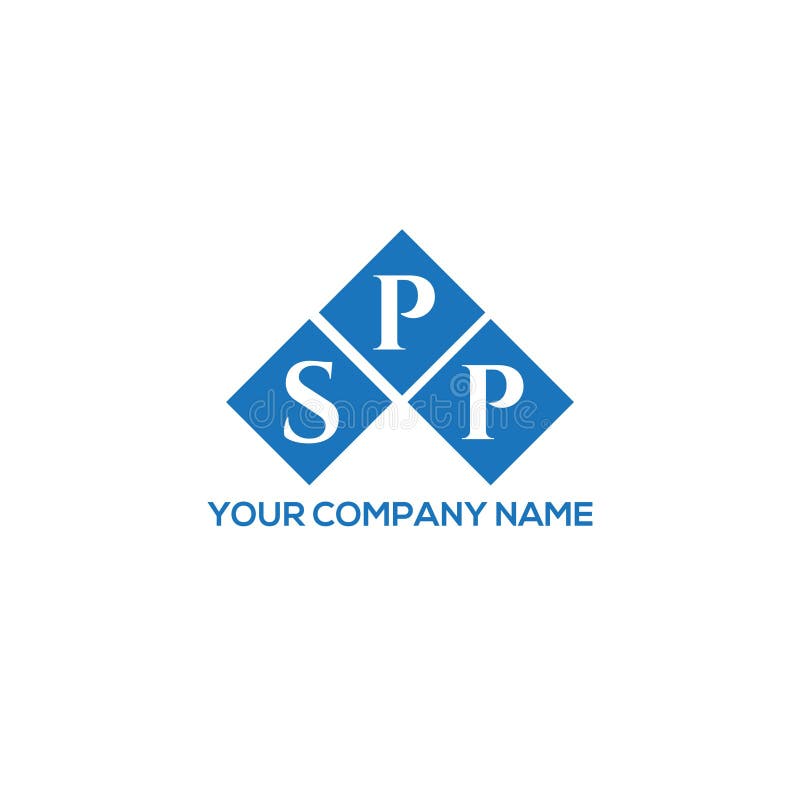 SPP Letter Logo Design on White Background. SPP Creative Initials ...