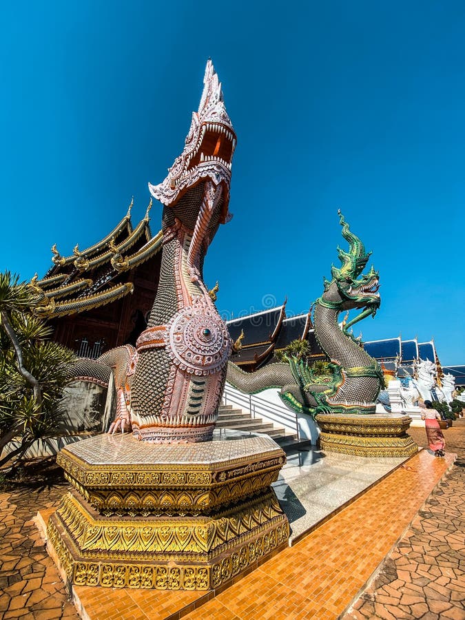 Wat Ban Den or Wat Banden Complex Temple in Mae Taeng District, Chiang ...