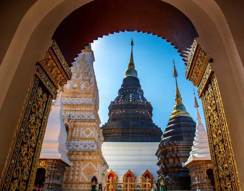 Wat Ban Den or Wat Banden Complex Temple in Mae Taeng District, Chiang ...