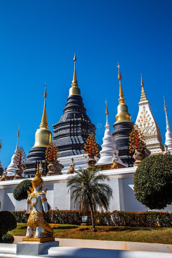 Wat Ban Den or Wat Banden Complex Temple in Mae Taeng District, Chiang ...