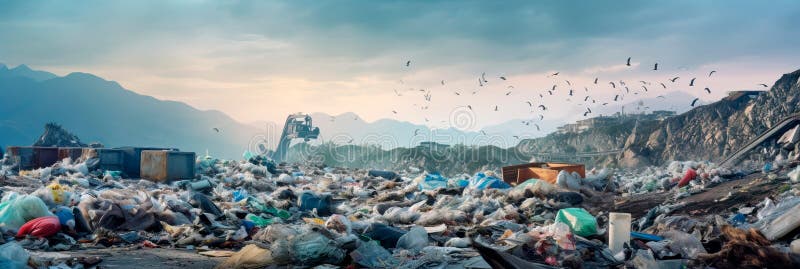 Overflowing Landfill Stock Illustrations – 76 Overflowing Landfill ...