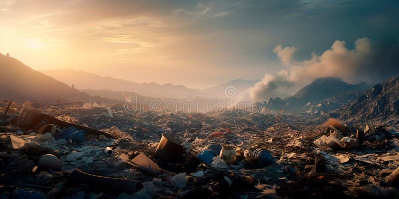 Overflowing Landfill Stock Illustrations – 76 Overflowing Landfill ...